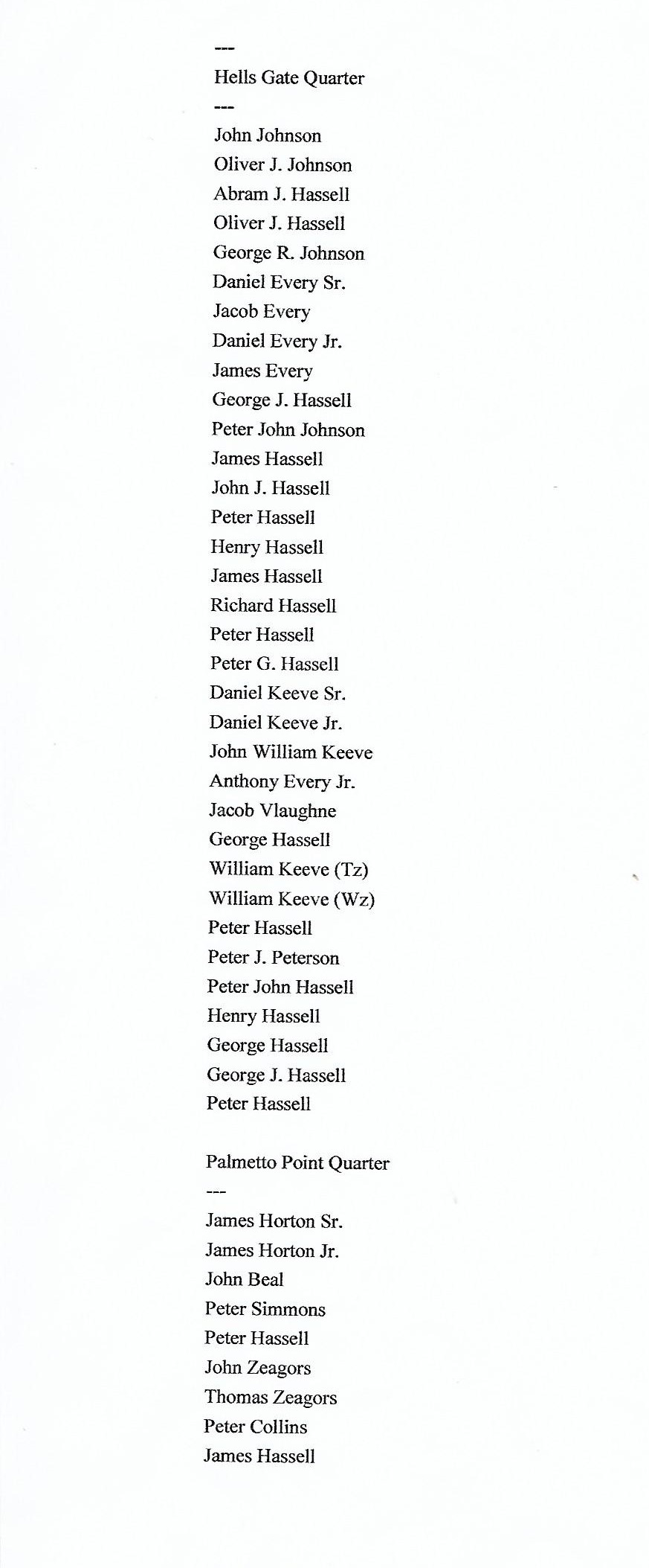 SABA POPULATION OF 1823 – THE SABA ISLANDER